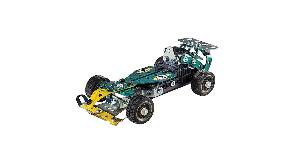 Meccano 5 in 1 Roadster Car Kit - Build & Zoom!