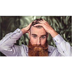 Professor Fuzzworthy's Gentlemans Hair & Beard Styling Pomade - Leave in Conditioner All Natural Men's Grooming with Leatherwood Honey & Essential Plant Oils | Handmade on Tasmania Australia