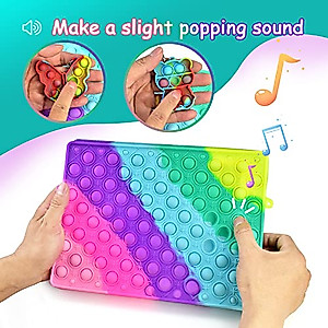 Pop Purse Toys for Girls, Pop Purse for Girls Shoulder Bag, Handbag Easter Gifts for Kids,Relief Stress Sensory Toy Crossbody, Party Birthday Gifts for Kids