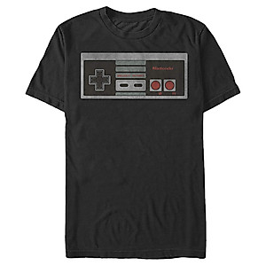 Nintendo Men's T-Shirt, Black, Small