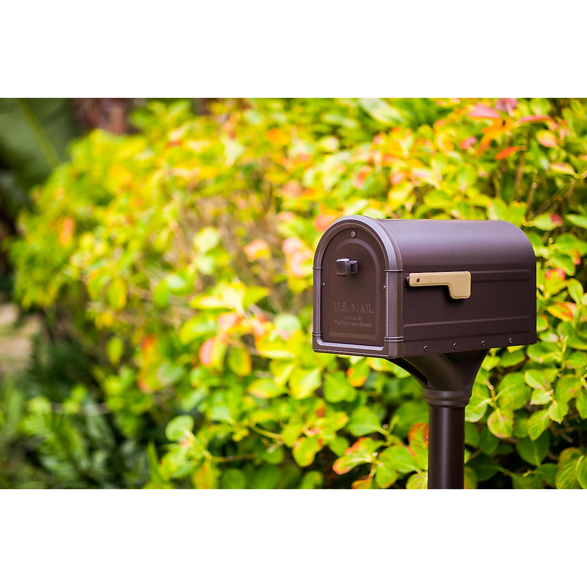 Architectural Mailboxes 7980RZ Roxbury Kit Mailbox, Rubbed Bronze