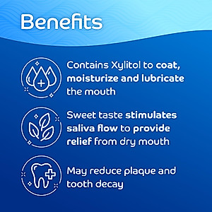 OraCoat XyliGel, Soothing Dry Mouth & Lip Moisturizing Relief Gel, 1.7 Fl Oz, 1 Pack, Citrus with Xylitol, Sugar Free Dry Mouth Gel, Helps Stimulate Saliva, Non-Acidic, Daytime & Night Time Use