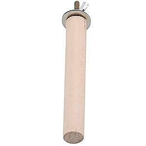 Guoshang Bird Perch Stand Stick 1.5 * 10cm Natural Wood Paw Grinding Bird Cage Perch for Parrot Parakeet Hamster Gerbil Cages Toy