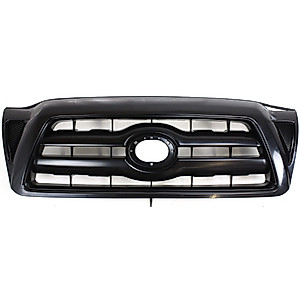 Garage-Pro Bumper Cover Kit Compatible with 2005-2010 Toyota Tacoma Textured, 2-pc kit with Grille Front