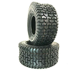 Two 13x5.00-6 13/500-6 Turf 4 Ply Lawn Mower Garden Tractor Tires 13x5-6 D265