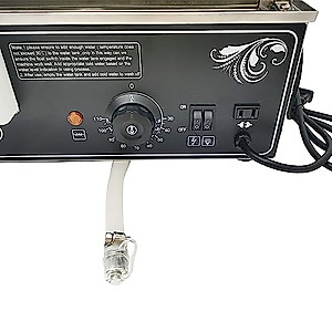 INTBUYING Commerical Bun Steamer Machine 110V Electric Food Display Automatic Temperature Control with 5 Layers Stainless Steel Shelf Display for Steamed Bun, Steamed Roll, Baozi, Shumai, Corn Peanut