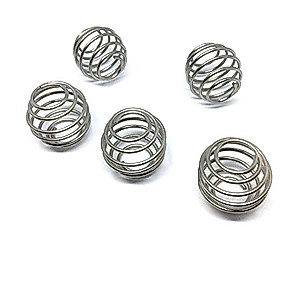 YOFAN 5 Pack Formula Mixers,Milkshake Protein Shaker Ball For Small Bottle,Food Grade Stainless Steel Wire Mixer Mixing Ball For Small Shaker,Drinking Bottle Cup (5)