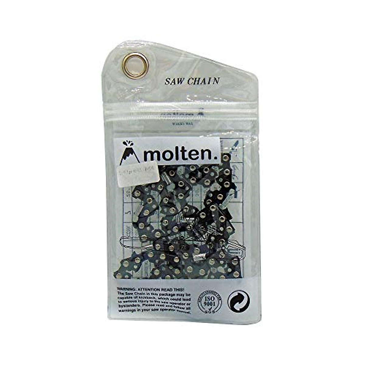 Molten. 10 inch Chainsaw Blade Replacement for Milwaukee Pole Saw QUIK-LOK, Ryobi Pole Saw Expand-It, Ryobi Chainsaw 18v, Black+Decker LCS 1020 Chain, Milwaukee M18 Pole Saw Oregon R40 (3 Chains)