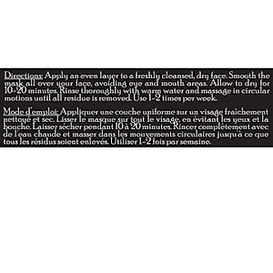 Brickell Men's Purifying Charcoal Face Mask Skin Care Product, Natural and Organic Activated Charcoal Facial Mask With Detoxifying Kaolin Clay, 4 Ounce, Unscented