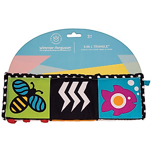 Manhattan Toy Wimmer-Ferguson Double Sided 3-in-1 Triangle Play and Pat Activity Mat