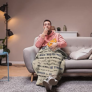 Julazy Gifts for Brother Throw Blanket 60"x 50", Brother Gifts from Sister, Birthday Gifts for Brother, Funny for Brother, Best Graduation Gift Ideas