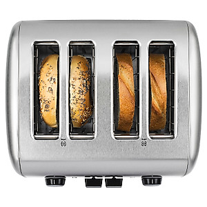 KitchenAid KMT4115SX 4-Slice Toaster with Manual High-Lift Lever, Brushed Stainless, Metallic & OXO Good Grips Good Grips Kitchen Shears