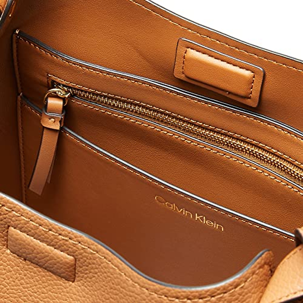 Calvin Klein Eleanor Tote, Caramel