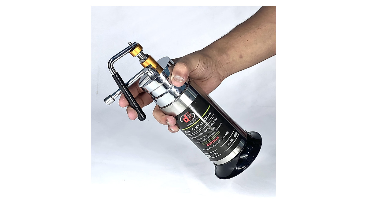 Delta Portable Mini Cryo Gun 350ml Liquid Nitrogen Sprayer for Dermatology