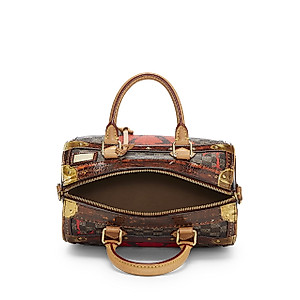 Louis Vuitton, Pre-Loved Damier Ebene Time Trunk Speedy Bandouliére 25, Brown