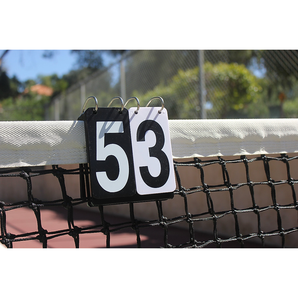 Match Tuff EZ Score (0-6) | Portable Tennis Score Keeper | EZ-FLIP | Outdoor/Indoor