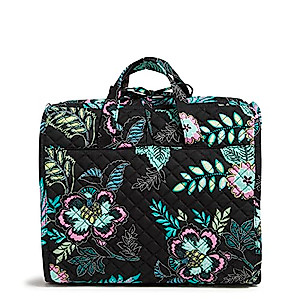 Vera Bradley Women's Cotton Grand Hanging Travel Organizer, Island Garden - Recycled Cotton, One Size