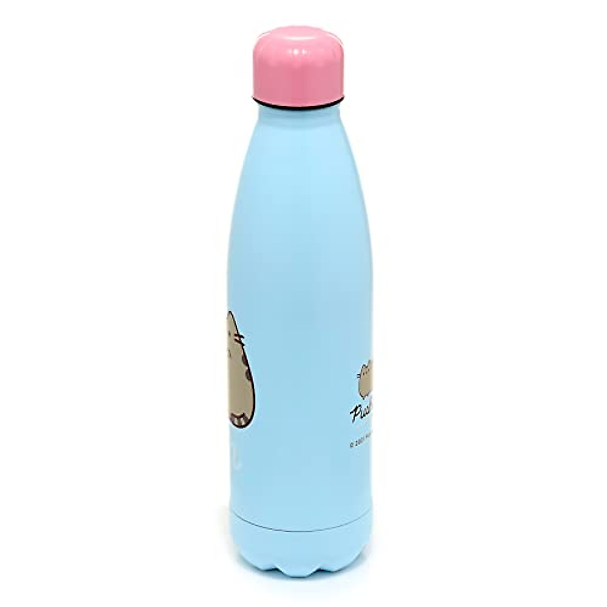 Puckator Pusheen Foodie 500ml Stainless Steel Insulated Bottle for Hot or Cold Drinks