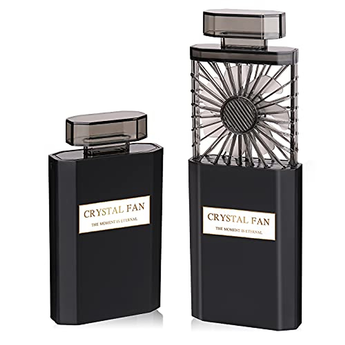 seOSTO Mini Portable Fan Rechargeable,Battery Powered Fan,Handheld Fan With 3 Speeds Electric Fan For Girls Woman Office School Working Home