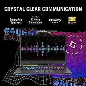 ASUS ROG Strix G15 Gaming Laptop - 15.6" WQHD 165Hz Display, AMD Ryzen 7 6800H up to 4.7GHz, NVIDIA GeForce RTX 3060, 32GB DDR5 RAM, 1TB SSD, Wi-Fi 6E, Backlit Keyboard, Windows 11 Home