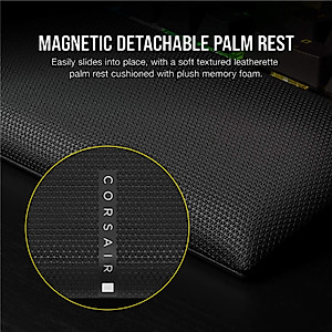 Corsair K100 RGB Optical-Mechanical Wired Gaming Keyboard - OPX Switches - PBT Double-Shot Keycaps - Elgato Stream Deck and iCUE Compatible - QWERTY NA Layout - Black