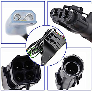 ANSIKE Electric Step Replacement 9510 Control Unit Assembly for RV IMGL/9510 Step Control Compatible with Kwikee