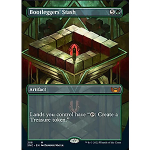 Magic: the Gathering - Bootleggers' Stash (288) - Borderless - Streets of New Capenna