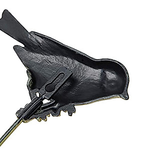 SOFFEE DESIGN Set of 4 Vintage Metal Birds Wall Coat Hooks, Heavy Duty Hangger Hooks, Farmhouse Wall Mounted Hanging Rack Hooks for Scarf, Bag, Towel, Key, Cap