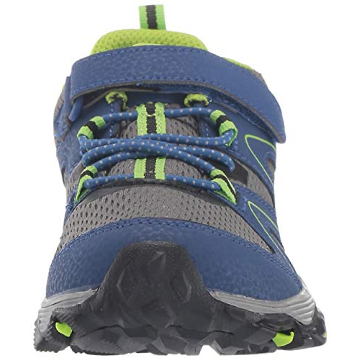 Merrell Trail Quest Hiking Sneaker, Blue/Green, 3 US Unisex Big Kid