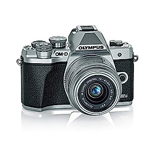 Olympus OM-D E-M10 Mark IIIs Silver Body with Silver M.Zuiko Digital 14-42mm F3.5-5.6 IIR Lens (V207111SU000)
