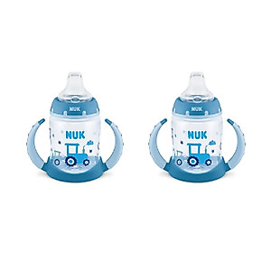 NUK Learner Cup Sea Creatures -Boys ,5-Ounce (2 Count)