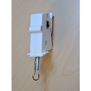 Heavy Duty Square Hole Wand Tilter High Profile for Horizonal Blinds (White, Pack of 1)