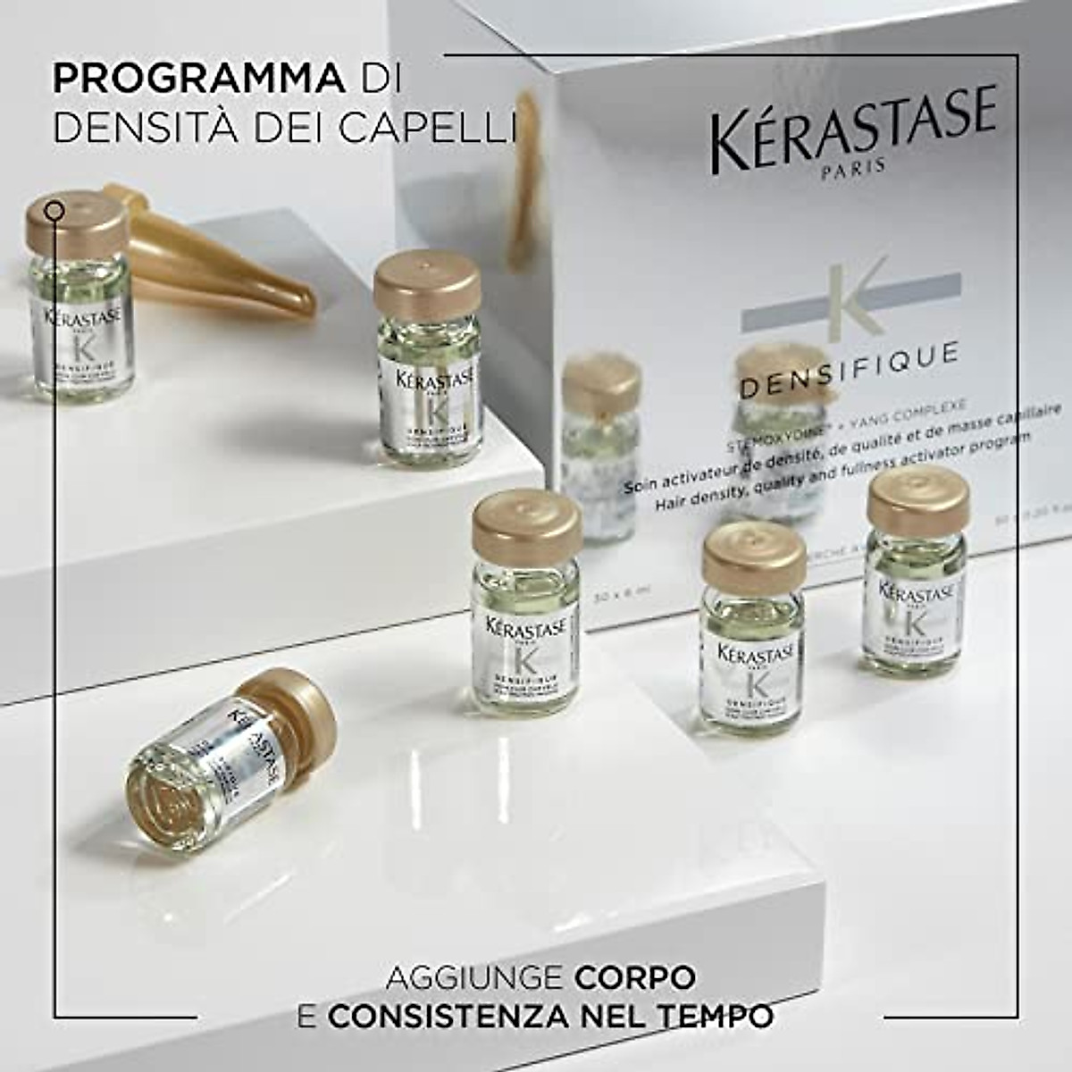 KERASTASE Densifique Hair Density Quality & Fullness Activator Program, 6ml (Pack of 30)