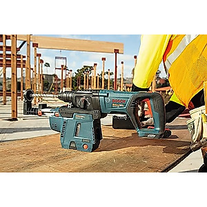 BOSCH GDE18V-26DB15 SDS-plus® Bulldog™ Mobile Dust Extractor Kit with (1) CORE18V® 4 Ah Advanced Power Battery