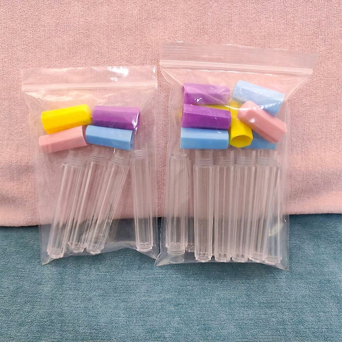 10Pcs Pin Needle Storage Plastic Felting Sewing Needles Container Transparent Needle Storage Tubes Bottle