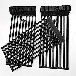 Grill Grates for Broilmaster Grill Parts, Broilmaster P3, G3, S3, U3, D3, Broilmaster G-3 (Single Post), G-3 (Twin Post), G-3 EXPL, G-3 EXPN, G-3 TXPL, G-3 TXPN, Thermos 56036T, Matte Enamel Cast Iron