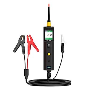 Automotive Circuit Probe Kit, 12V 24V Car Circuit Tester Electrical System Tool, Digital Voltage Tester, Multimeter, Short Finder,Relay Fuse Tester,AC DC Diode Resistance Tester