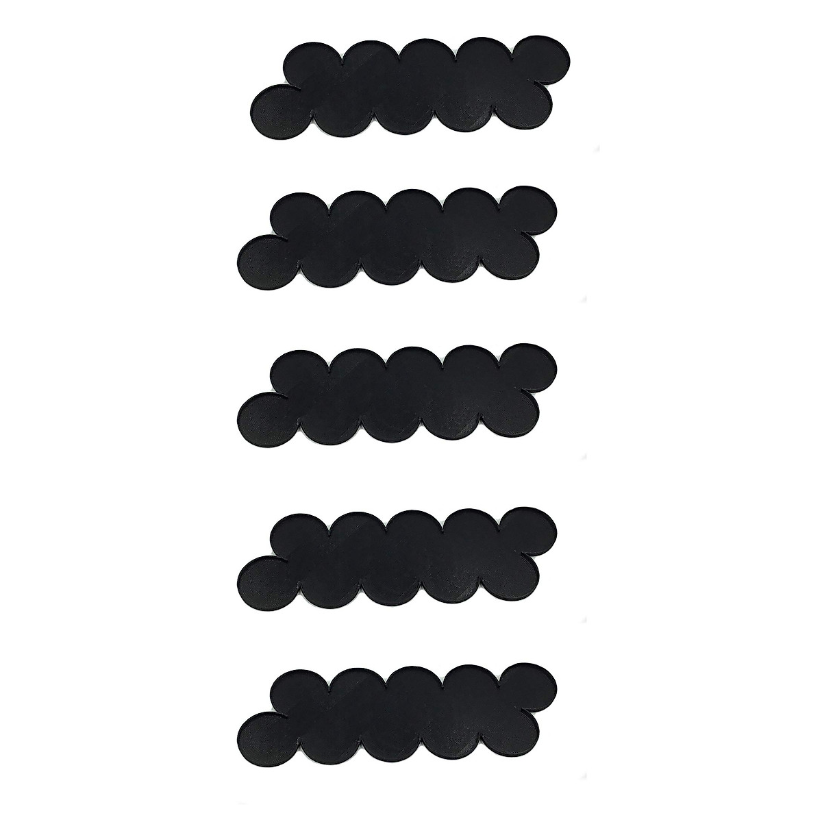 5 Pack - 32mm 10-Model 2 Rows Straight Movement Tray | Great for Age of Sigmar, Warhammer 40K & Apocalypse