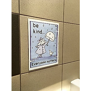 Niubee Acrylic Sign Holder 11 x 17 inches Wall Mount Sign Holders Clear Acrylic Frame with Double Sided Tape Clear Poster Frames Plastic Sign Holder for Office, Home, Restaurant, Vertical, 3 Pack