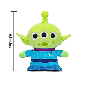 The Total Mobilization Alien Three Eyes Cute Plush Doll, 9.8 inch 25 cm Soft Doll, Cartoon Cute Stuffed Toy, The Best Gift for Children.