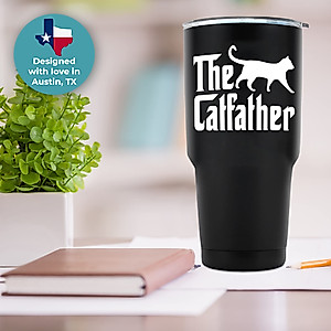 Cat Dad Tumbler 30oz, Cat Lovers Gifts For Men, Cat Dad Gifts For Men, Best Cat Dad Mugs For Men, Cat Dad Gifts Funny Cat Gifts For Men Cat Lovers, Gifts For Cat Lovers Men, Cat Themed Gifts For Men