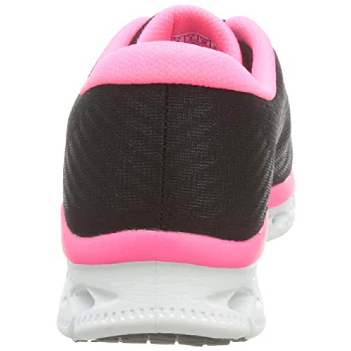 Skechers Woman Glide-Step Flex - Sheer Virtue 104309 Black/Hot Pink (us_Footwear_Size_System, Adult, Women, Numeric, Medium, Numeric_10)