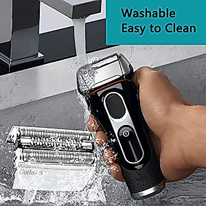 52S Shaver Replacement Head for Series 5 Foil & Cutter Replacement Head Blades Fit for Braun Razor Series 5, 1-Pack 52S Replacement Head for Electric Shaver 5020s, 5030s, 5040s, 5050cc, 5070cc, 5090cc