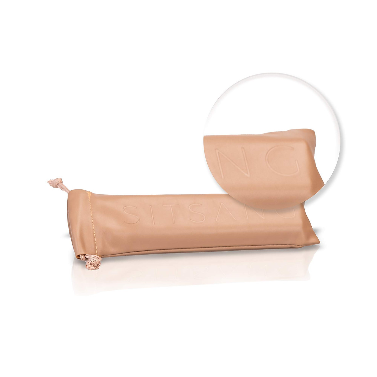 SITSANG Crystal Singing Bowl Suede Striker and Bundle Pocket