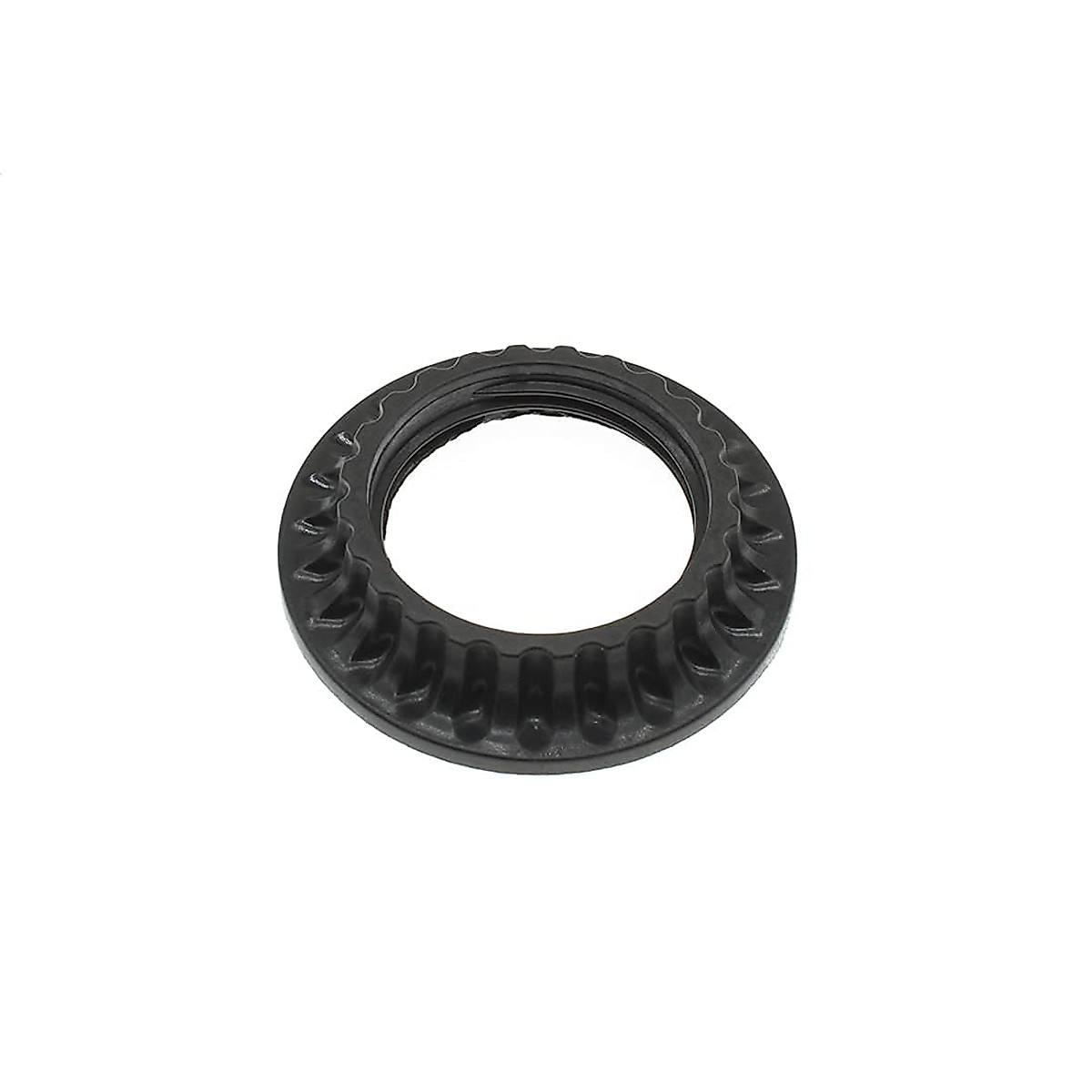HAJXZH 6 Pack E26 Light Socket Rings Lamp Shade Collar Retainer Ring for Light Fixture Lamp Lock Socket Replacement Adapter Ring with Diameter of (32mm) 1-3/8 Inches Black