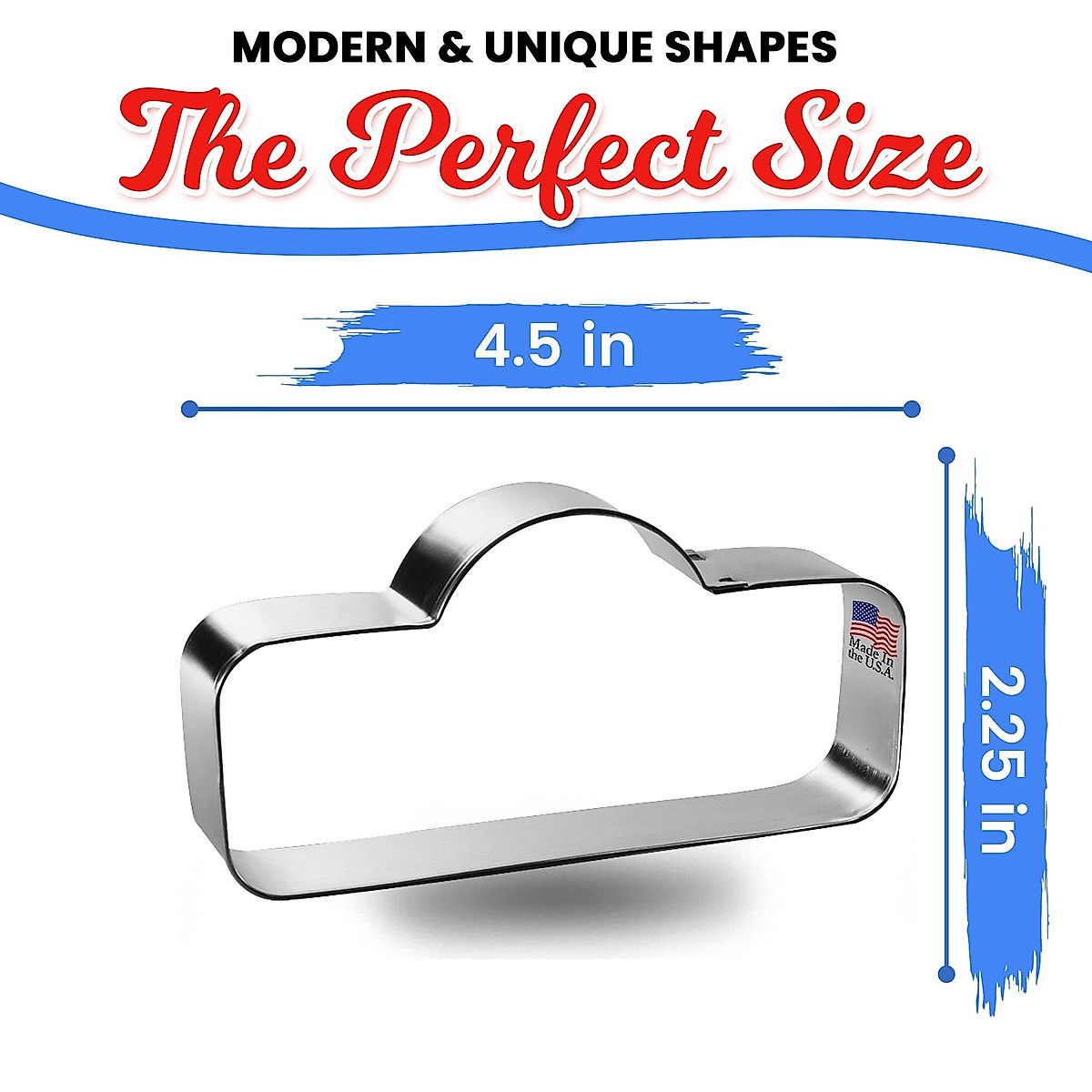 Street Sign Plaque Cookie Cutter 4.5 Inch - Made in the USA – Foose Cookie Cutters Tin Plated Steel Street Sign Plaque Cookie Mold