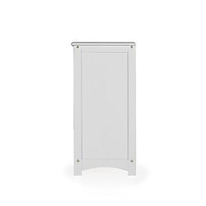 Guidecraft Classic Bookshelf - Gray: Wooden 5-Compartment Storage Shelving Unit for Kids Toys, Books, Paper, TV, and Bins - Children's Playroom Bookcase Furniture