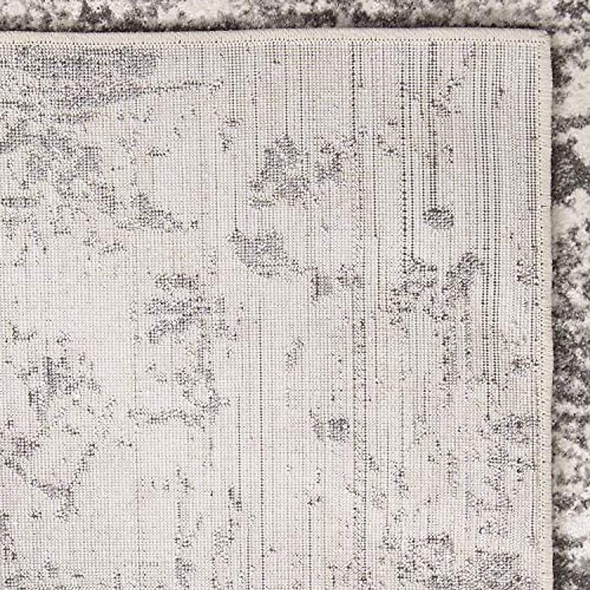 My Texas House Illusions The State House Natural Off White Area Rug, 5'3" x 7'6"