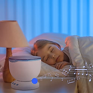 Calming Autism Sensory LED Light Projector Toy Relax Blue Night Music Projection