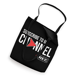 Social Media | Subscribe To My Channel | Influencer Tote Bag